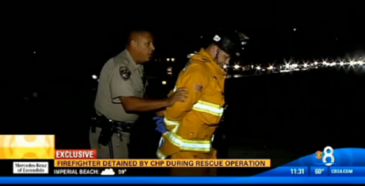 Firefighter Responds to Car Accident, Gets Handcuffed by Cop - Video ...